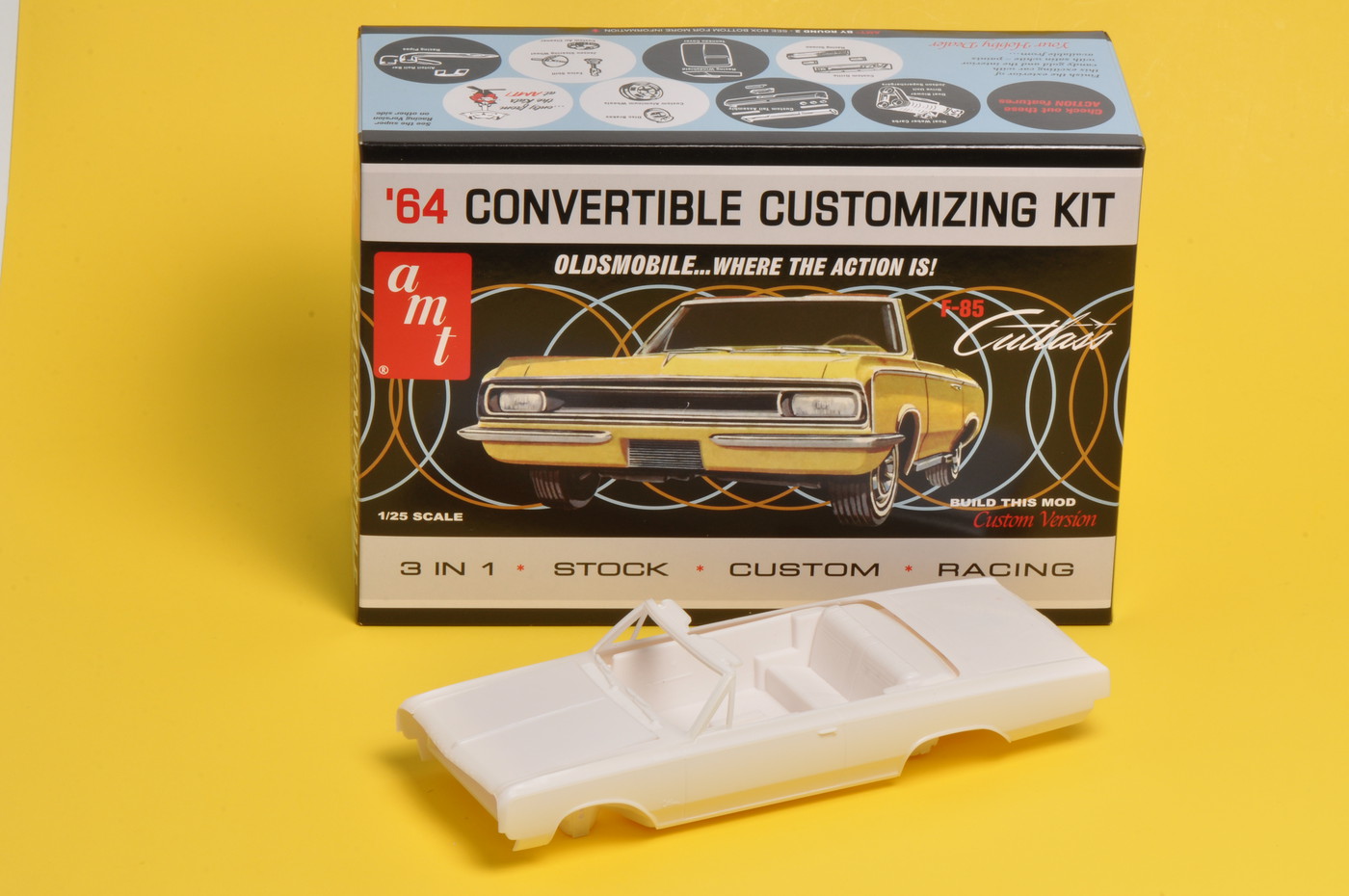 Photo: DSC 0078 | First Detailed Look - Round 2's AMT 1964 Olds Cutlass Convertible 3 in 1 album ...