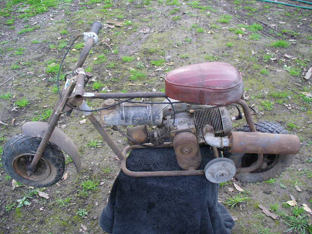 1959 Go Kart Cycle Mini Bike Azusa California USA Big Bear Scrambler ...
