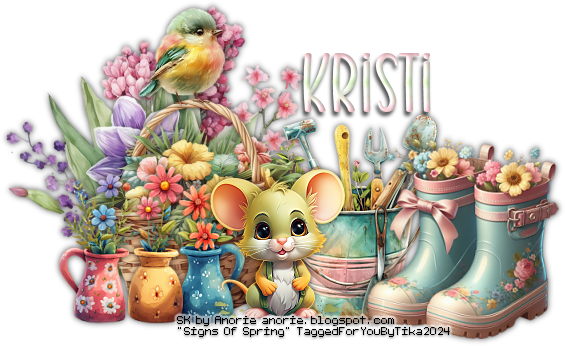 Photo: KristiDBASOSbanner20TBT24 | Signs Of Spring Set album | TikaWika ...