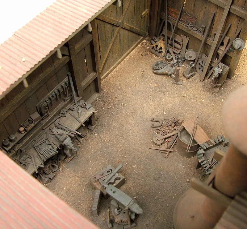 Photo: Blacksmith shop | Doane Valley shops, logging railroad repair ...