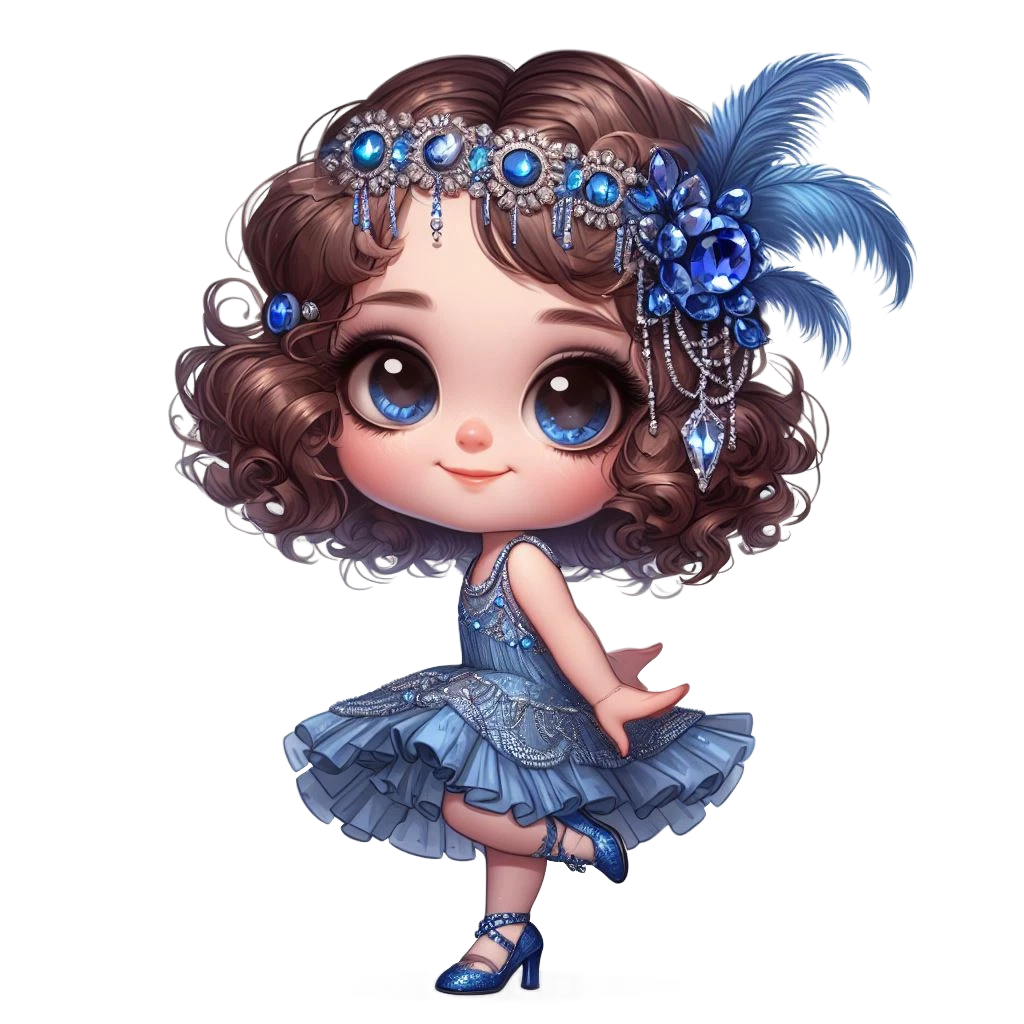 Photo: LITTLE FLAPPER AI CREATIONS BG (3) | Brenda AI Creations album ...