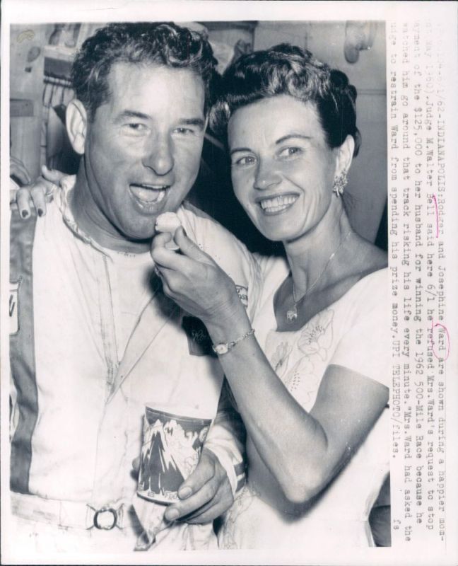 Photo: ROGER WARD & WIFE JOSEPHINE | WOMENTROPHY GIRL'S ,PARTS GIRL'S ...