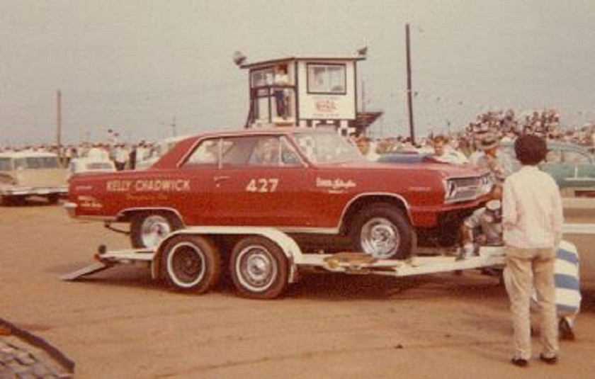 Photo: Kelly Chadwick at Wichita Falls Dragway The lady with her back ...