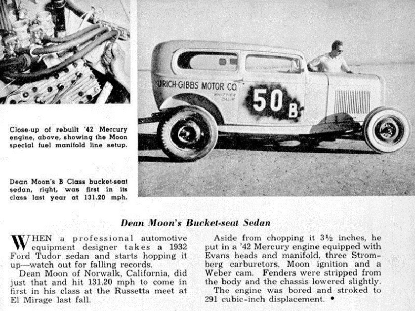 Photo: Dean Moon's sedan (1) | A TRIBUTE TO 90 YRS OF THE 32 FORD IN ...