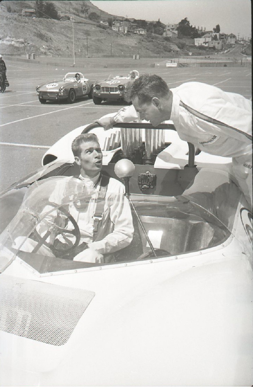 Photo: 1965 Phil Hill and Jim Hall | JIM HALL & HIS CHAPARRAL RACE CARS ...