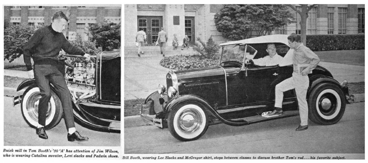 Photo: Tom Booth '30 Model A Roadster (Fancy Campus Cloth for Hip Guys ...