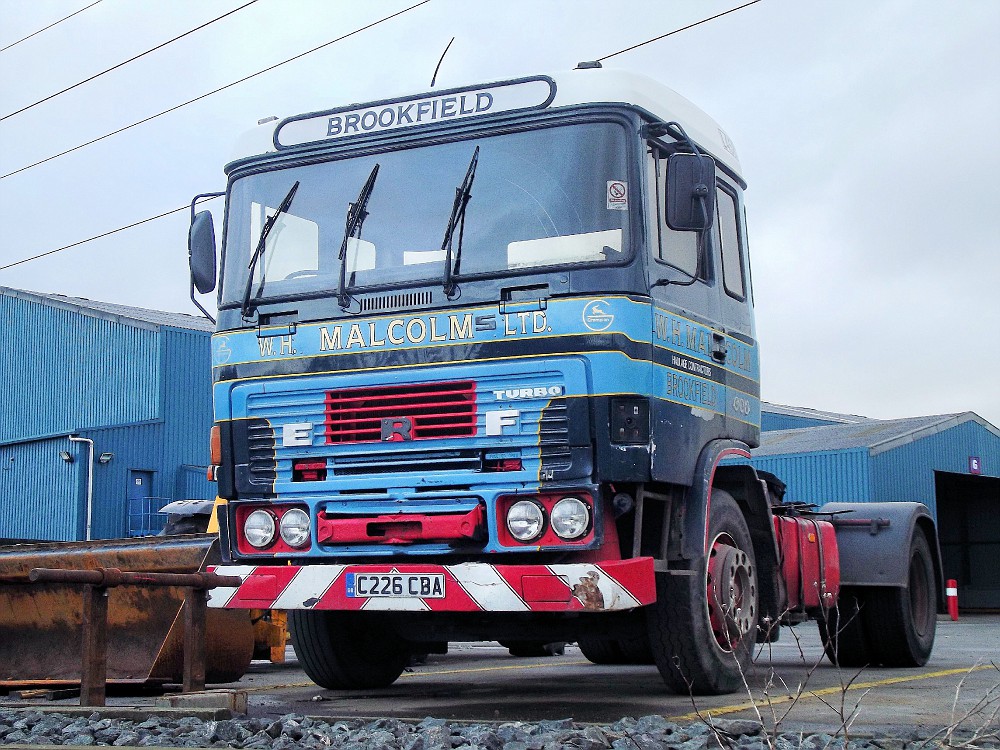 Photo: C226 CBA ERF C40 4x2 unit | W.H. Malcolm of Brookfield, Glasgow ...