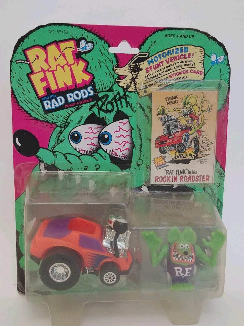 Photo: RAT FINK AND THE RAD RODS TOY CAR AND RAT FINK FIGURE | THE ROTH ...