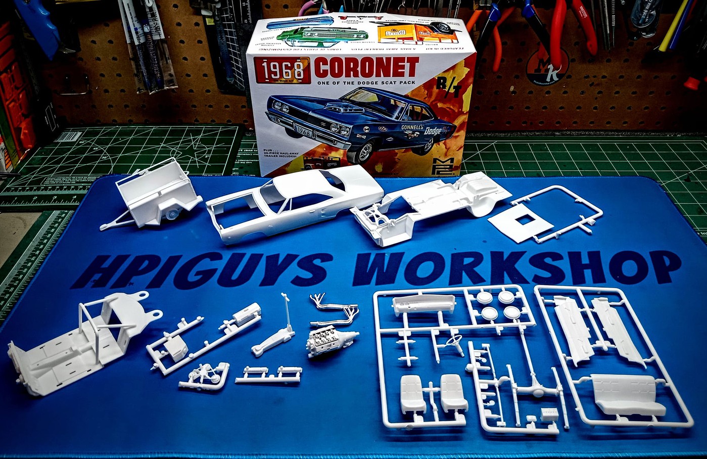 Photo: 68 Coronet HT | 1968 Dodge Coronet, reissued MPC kit from Round ...