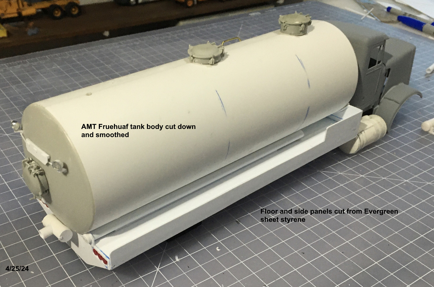 Photo: IMG 8285 tank body assembled 4 25 24 | Peterbilt 348 6x6 Vac ...