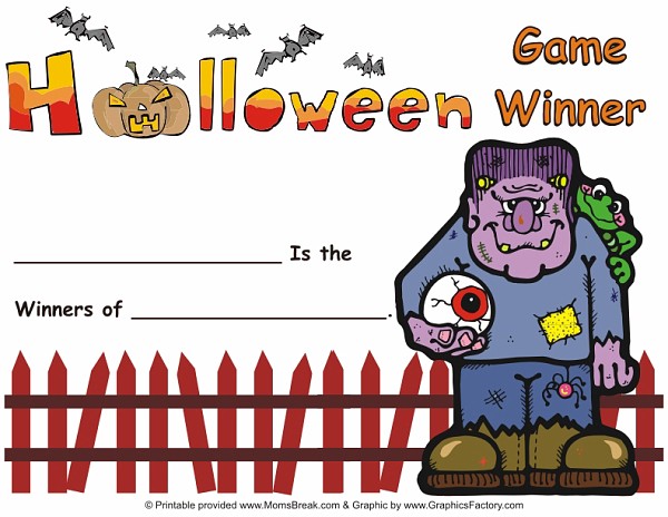 Photo: Frank 3 Halloween Game Winner | Halloween Printables album ...
