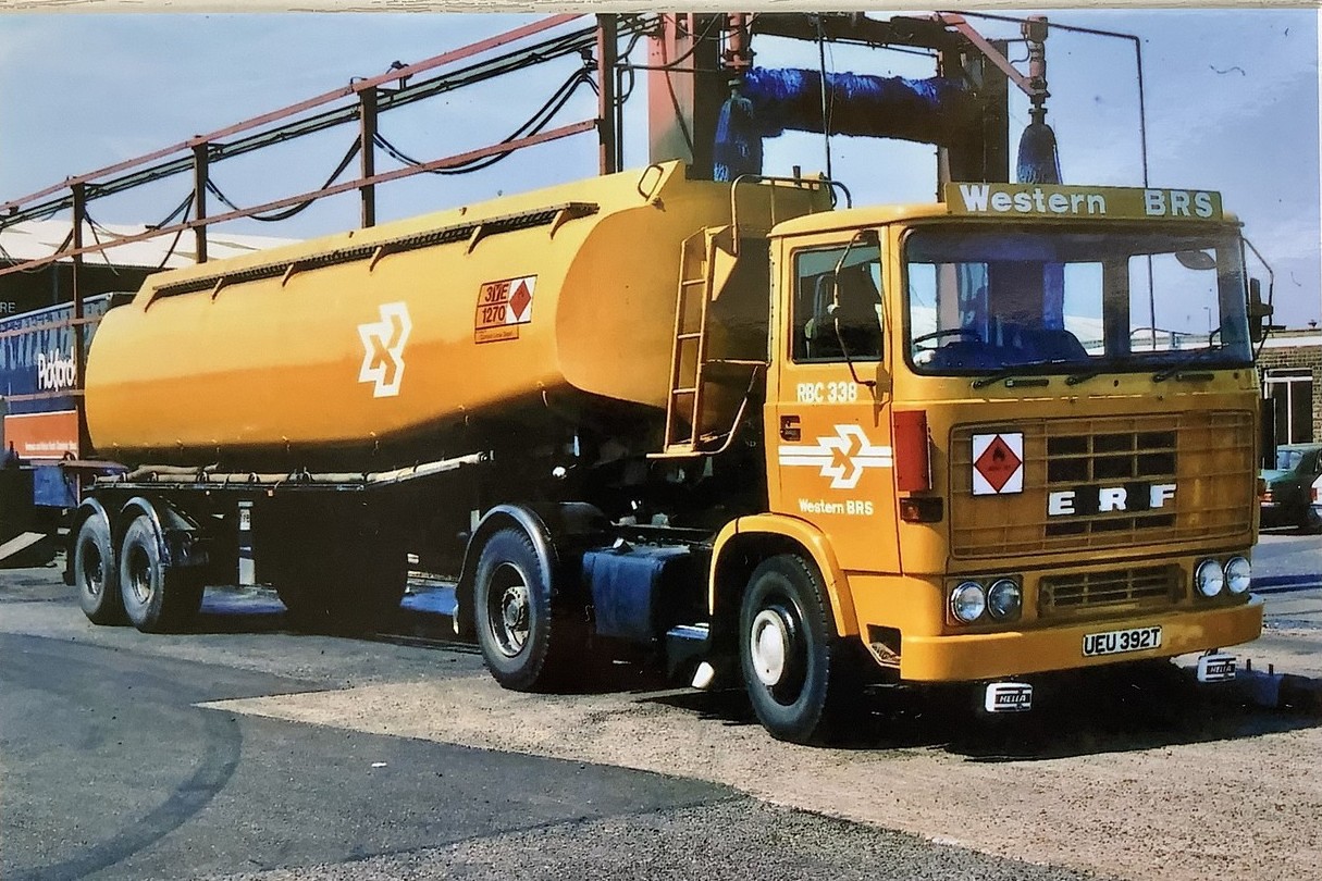 Photo: EUE392T ERF no. RBC338 of Avonmouth Branch. Contract vehicle ...