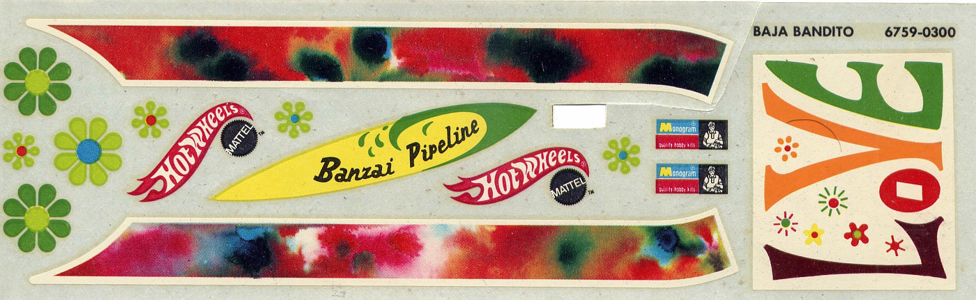 Photo: 1963 VW T1 Baja Bandito Decals | MONOGRAM Baja Bandito #6759 ...