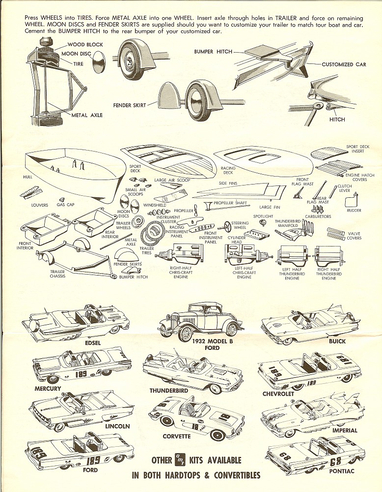 Photo: customboatinst2 | AMT Customizing Boat Kit #159 album | DRASTIC ...