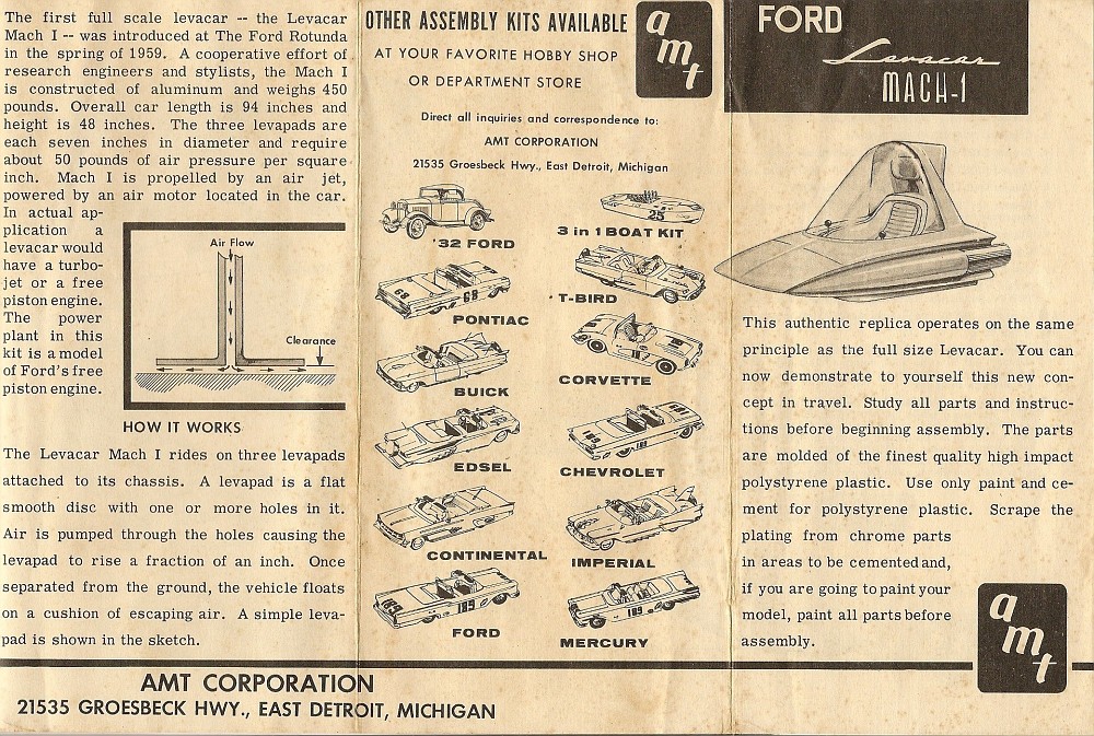 Photo: LevaCarInst Info | AMT Ford Leva Car #160 album | DRASTIC ...