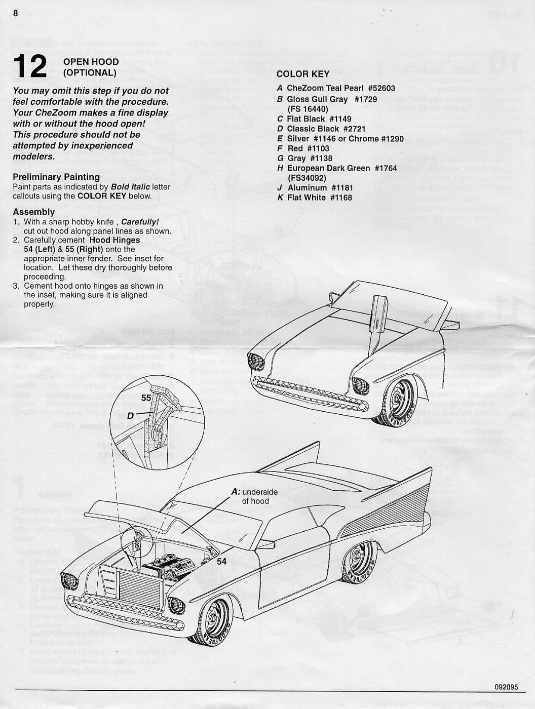 Photo: 1957 Chevrolet CheZoom Page 8 | TESTORS CheZoom by Boyd #5301 ...