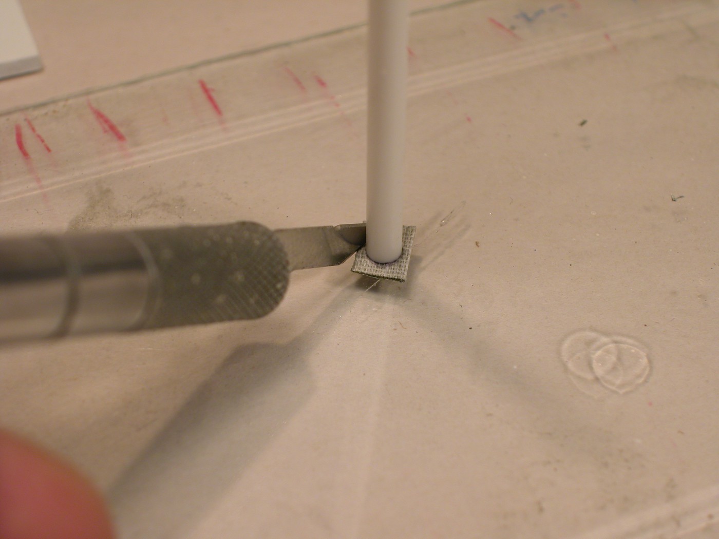 Photo: Now to put the “scuff” on the scuffing rods. | Engine Turning ...