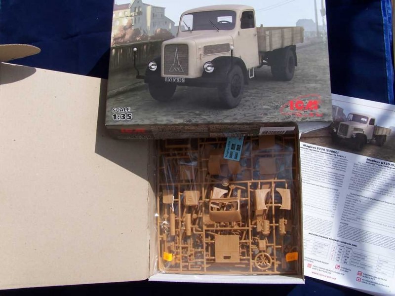 Photo: 11511-170276 | ICM 35452 Magirus S330 German Truck 1949 ...