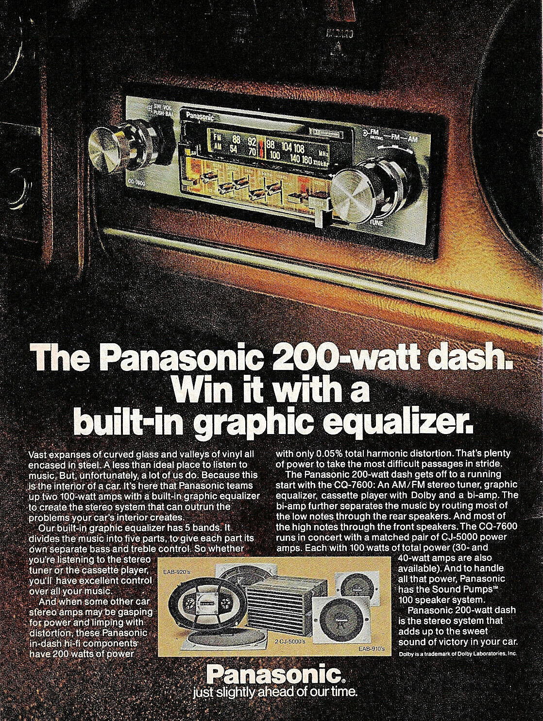 Photo: Panasonic 04 | Vintage Car Audio Advertising album ...