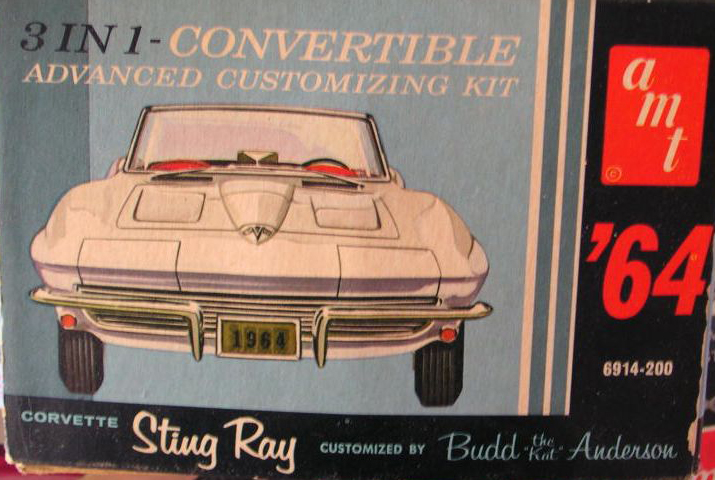 Photo: 3 | AMT '64 Corvette Stingray Convertible #6914-200 album ...