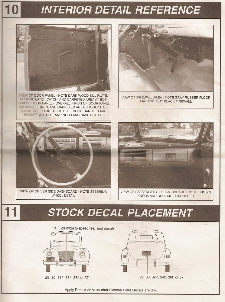 Photo: 11 | MONOGRAM '40 Ford Convertible #5961 album | DRASTIC ...