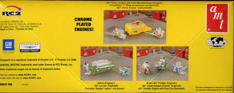 AMT Competition Parts Pack ENGINES album | DRASTIC PLASTICS MODEL CAR ...