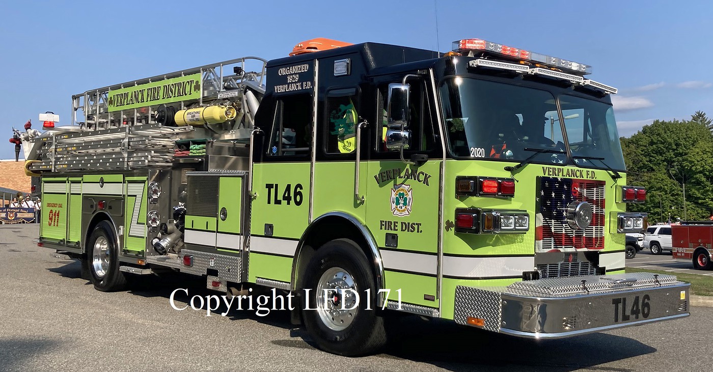 Photo: Tower Ladder 46 | Verplanck album | Westchester County Fire ...
