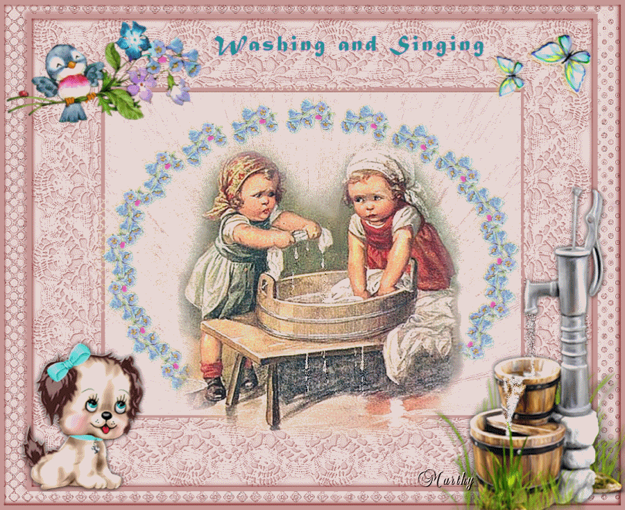 Photo: Tutorial-washing and singing by MarthyCastelli Free example ...