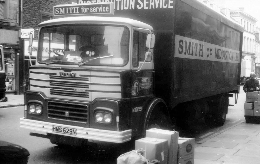 Photo: HMS 629N GUY Big J 4T 4x2 Rigid boxvan Fleet Nr N10V991 | Smith ...