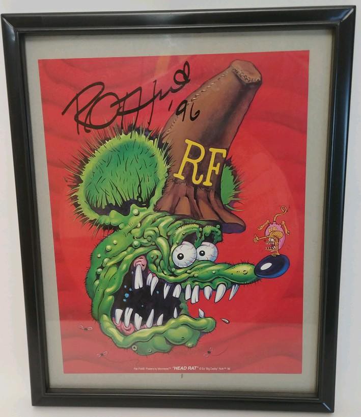 Photo: RAT FINK POSTER SIGNED BY ED ROTH | THE ROTH FILES...Mothers Rat ...