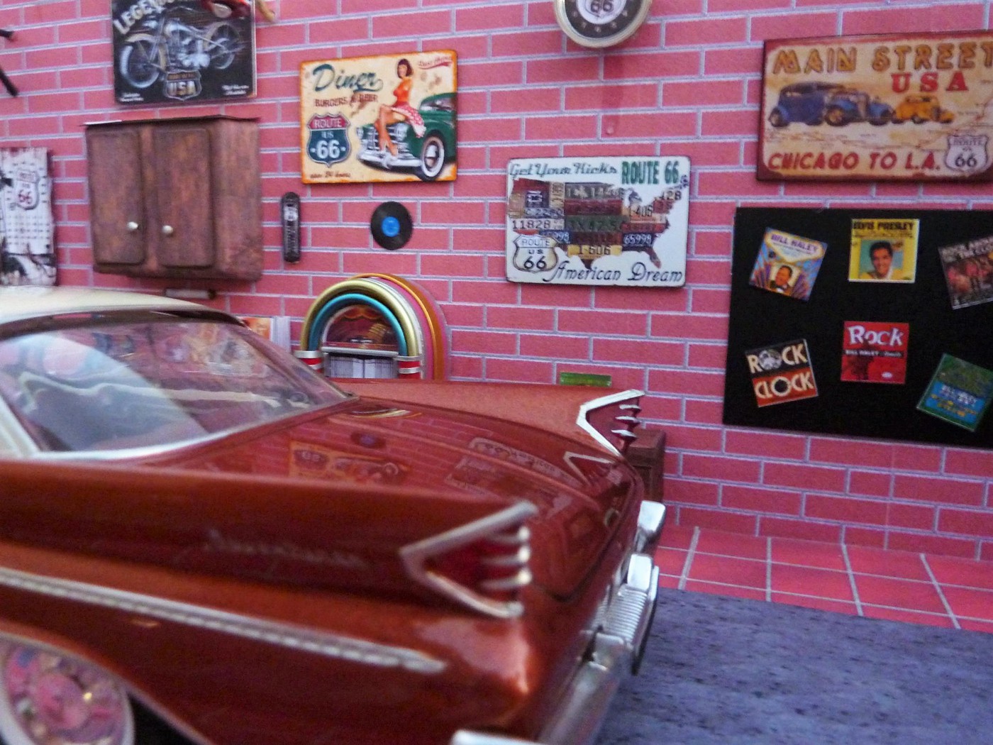 Photo: garage route 66 (27).JPG | dioramas album | Djoe03 | Fotki.com ...