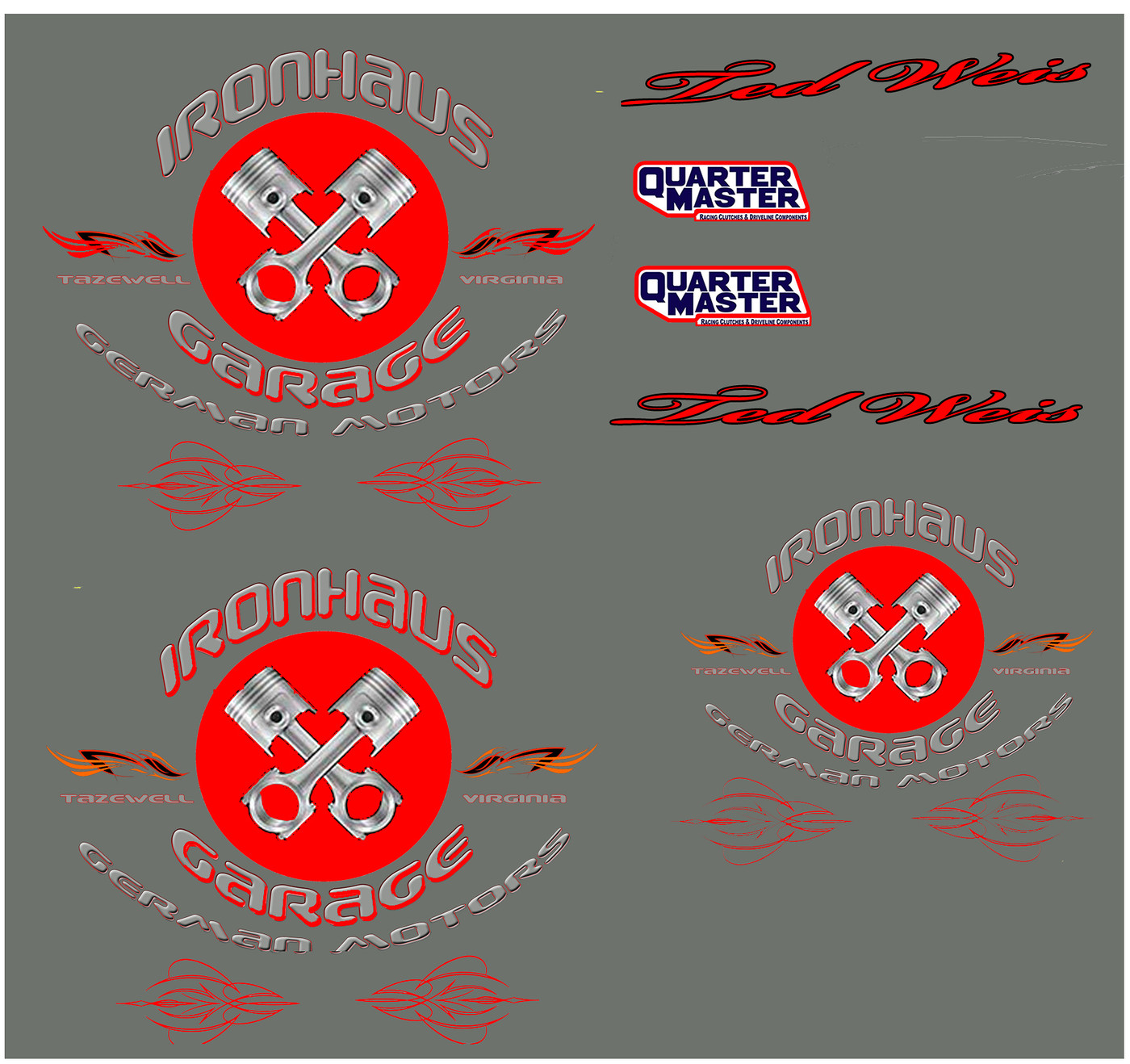 Photo: ironhaus 34longroof-template 4 5in-print-small | NHRA - Drag ...