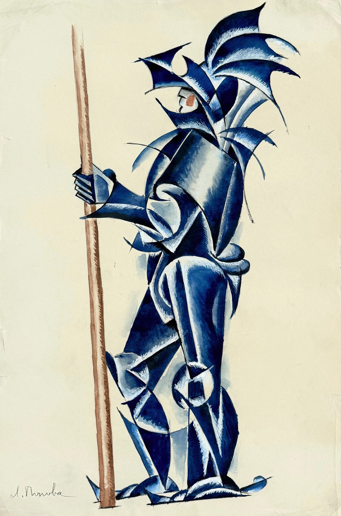 Photo: Medieval Soldier (undated) | Ljubov Popova album | Honda1992 ...