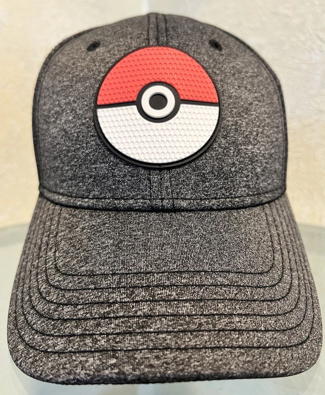Photo: Pokémon Logo Gray Baseball Cap Fitted S-M | pokemon album ...