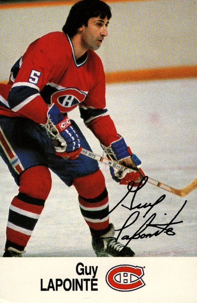 Photo: 1988-89 Esso NHL All-Star Collection Guy Lapointe (1) | Montreal ...