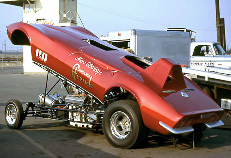 Photo: Marv Eldridge Fiberglass Trends Corvette 68 FC 22 1968 Irwindale ...