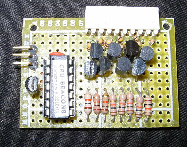 Photo: Light bar 'beacon' circuit board simulates rotating lights. | R ...