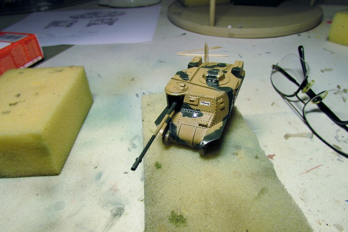 Airfix 1/72 M3 Lancer What-If build - AmericanScaleModelforum